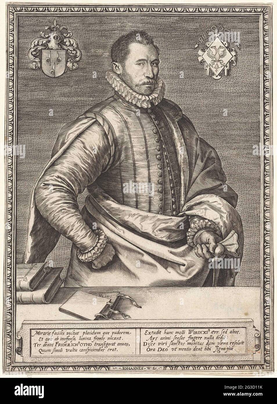 Portrait of Prince Frederik Otto. Portrait of Prince Frederik Otto. He ...