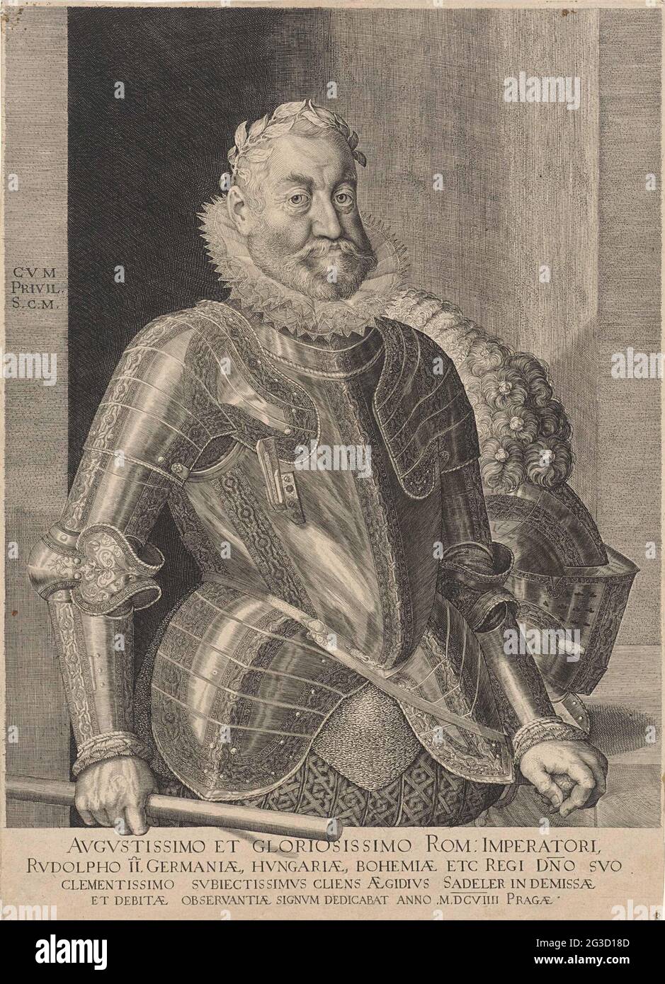 Portrait of emperor Rudolf II. Rudolf II, Emperor of the Holy Roman ...