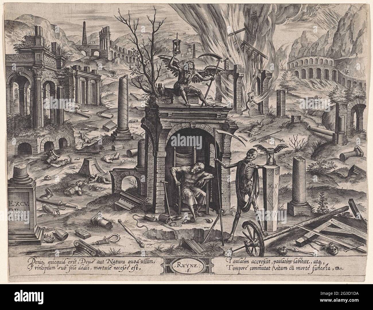 From the age of 80 to death: the ruin; Ruyne; The six ages of man ...