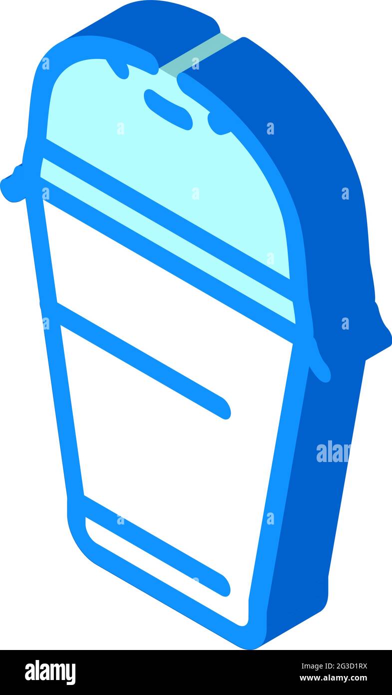 drink plastic cup isometric icon vector illustration Stock Vector Image ...