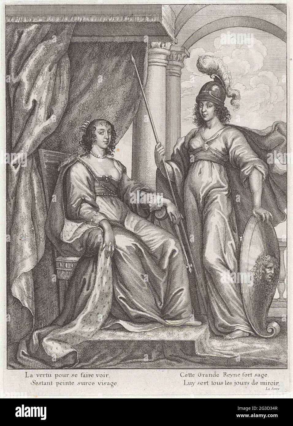 Ground Henrietta Maria van Bourbon, Queen of England. Grounding ...