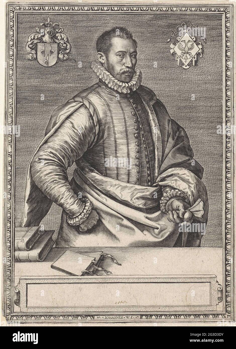 Portrait of Prince Frederik Otto. Portrait of Prince Frederik Otto. He ...