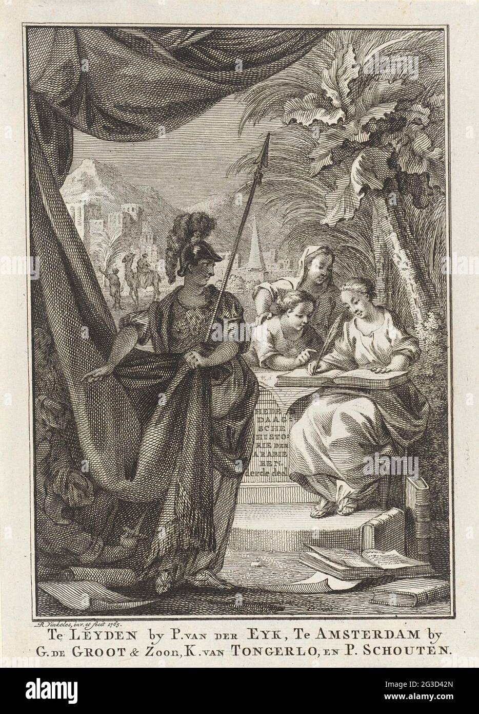 Title page for: 'Contemporary history of the Arabs, part 2', 1765 ...