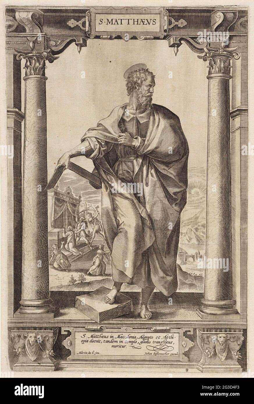 Saint matthew and two apostles hi-res stock photography and images - Alamy