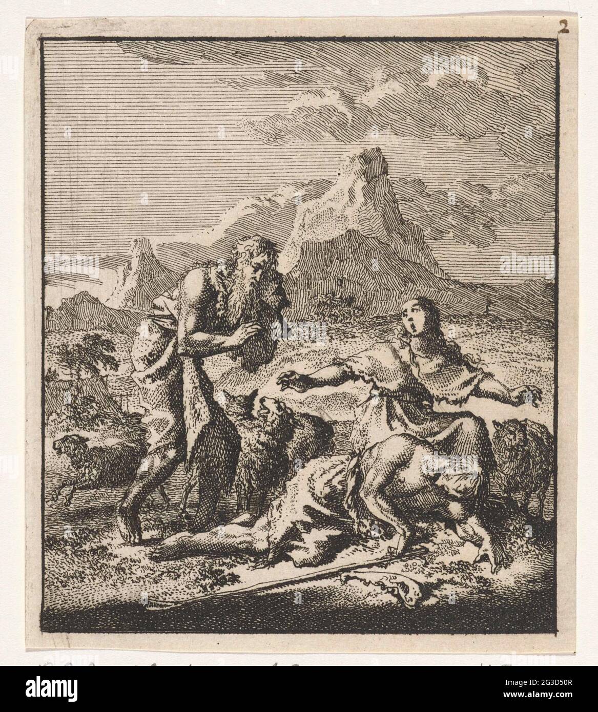 Adam and Eva are growing over the Dead Abel Stock Photo - Alamy