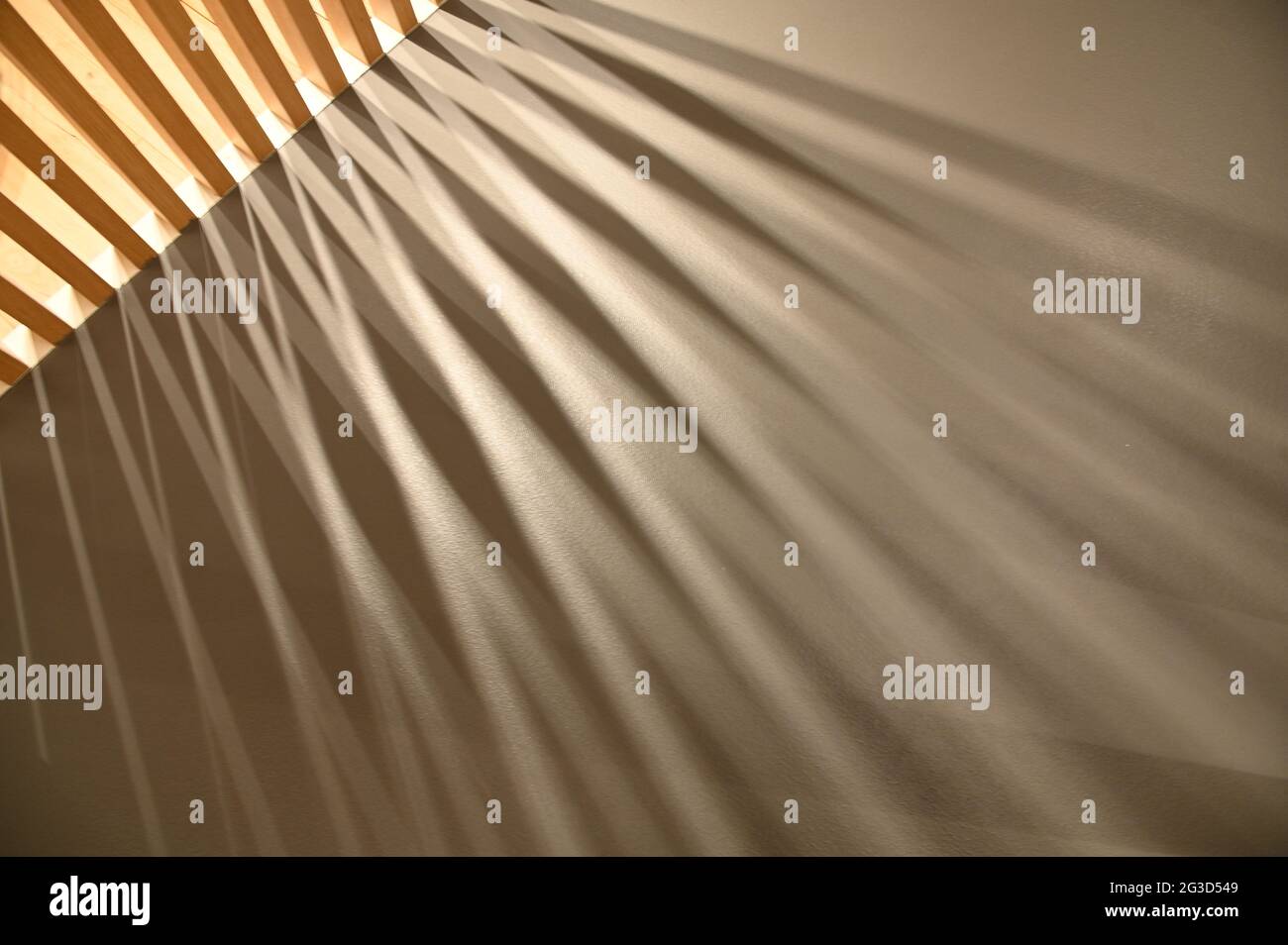 Closeup shot of ray lights through wooden frame creating graphic ...