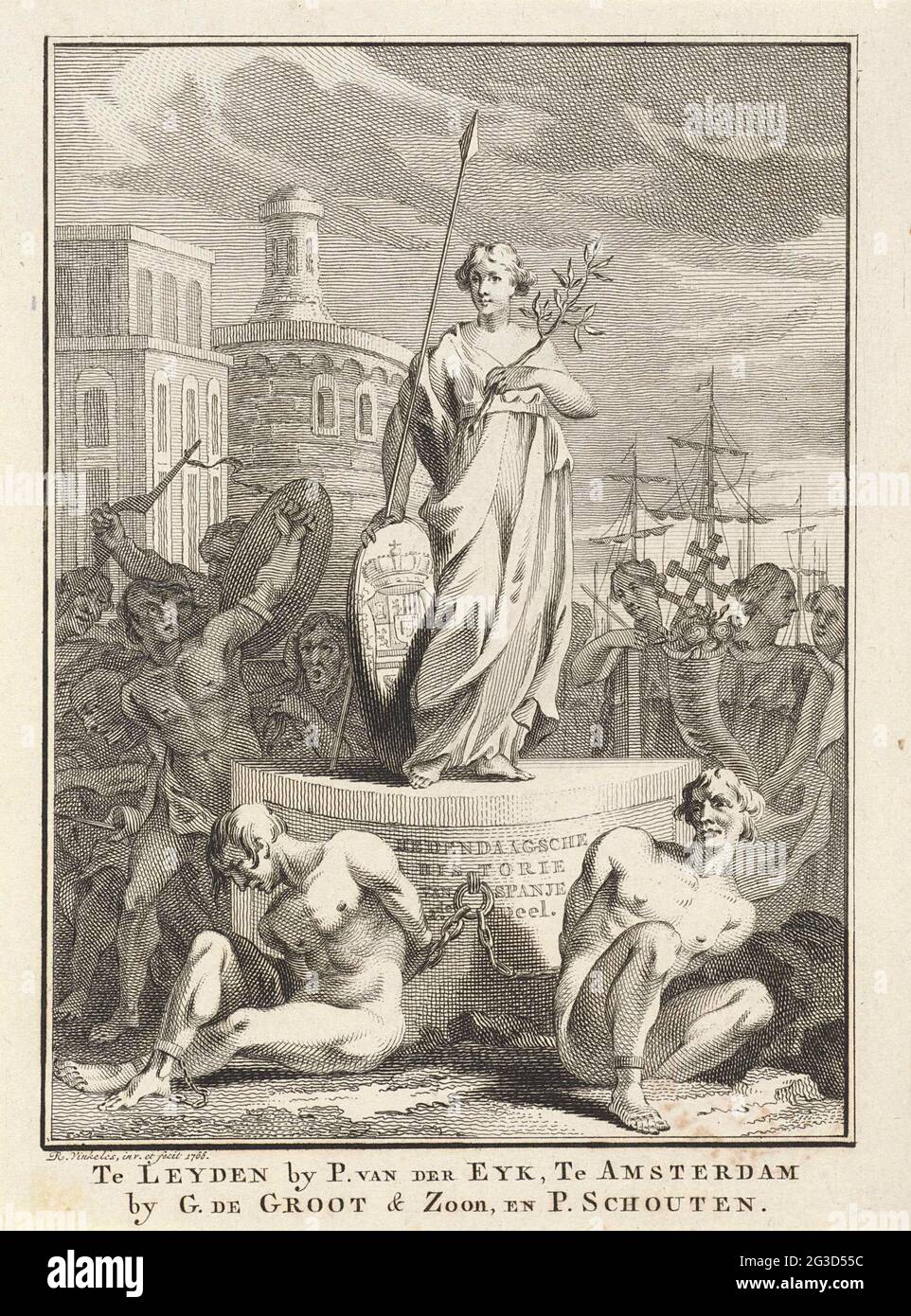 Title page for: 'Contemporary history of Spaniards, part 2', 1765 ...