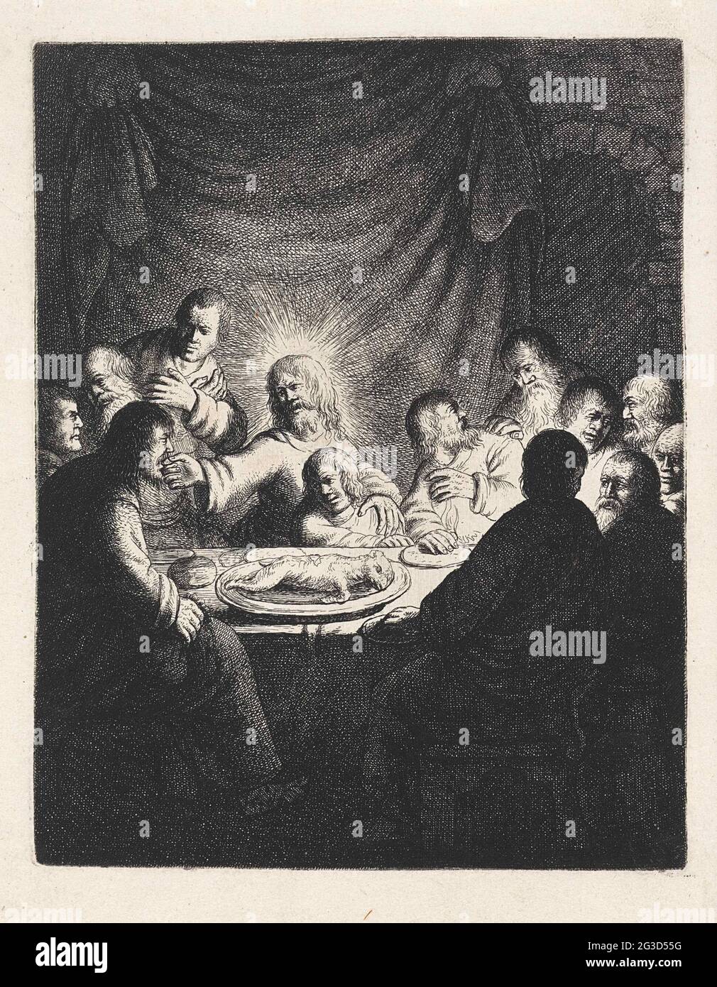 Last Supper; Passion of Christ Stock Photo - Alamy