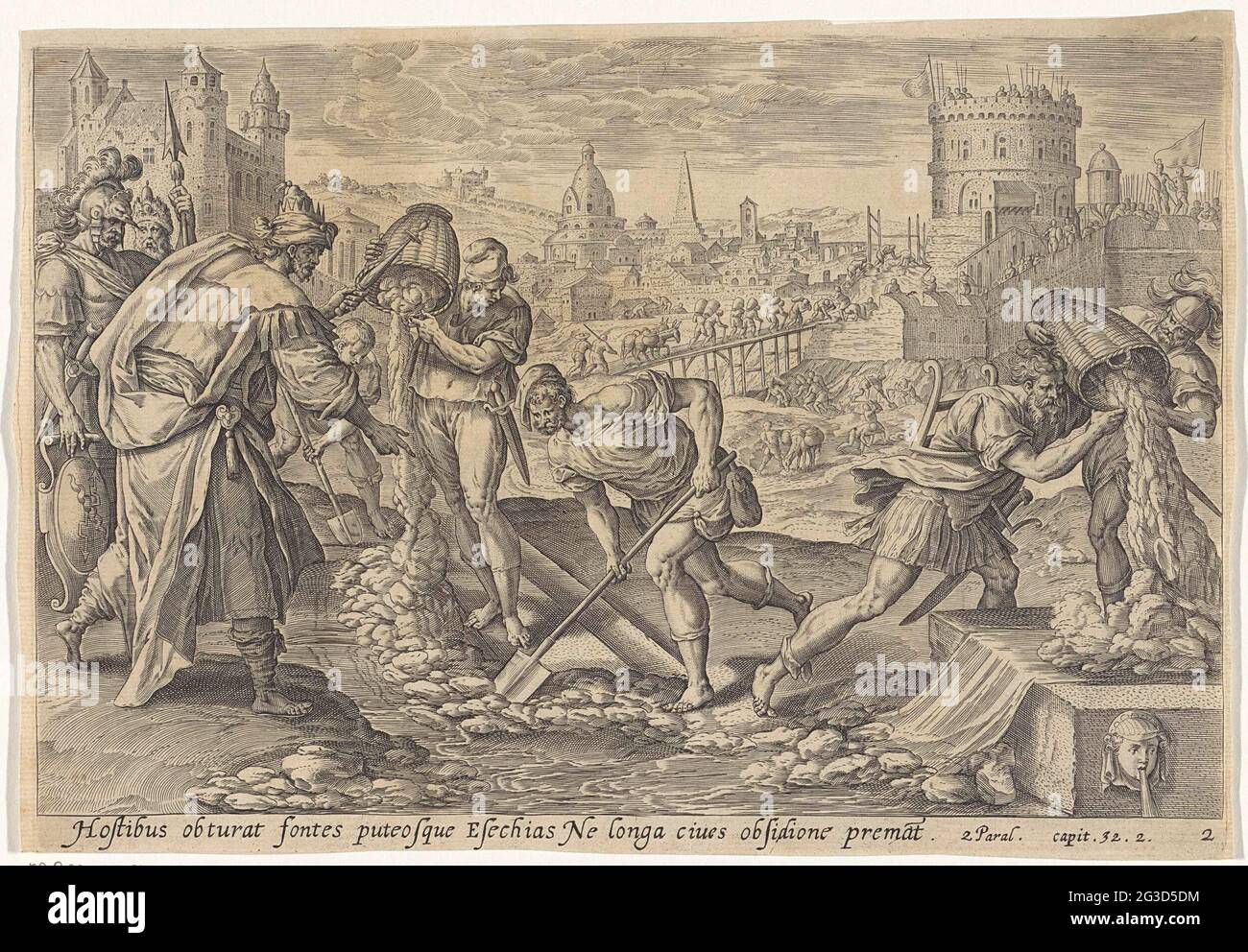 Hizkia closes the sources outside of Jerusalem; History of Hizkia and ...