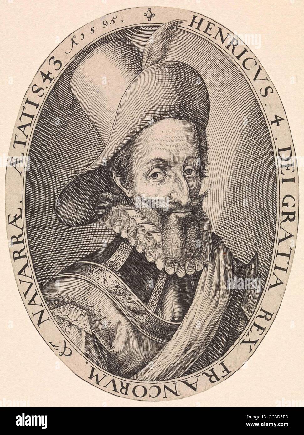 Portrait of king Henry IV of France. Portrait of King Henry IV of ...