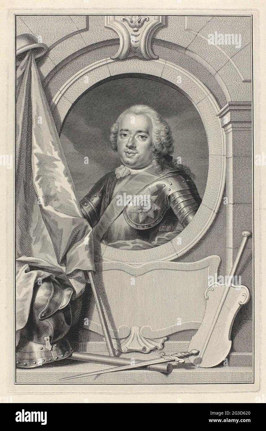 Portrait of Willem IV, Prince of Orange-Nassau. Portrait of Willem IV ...