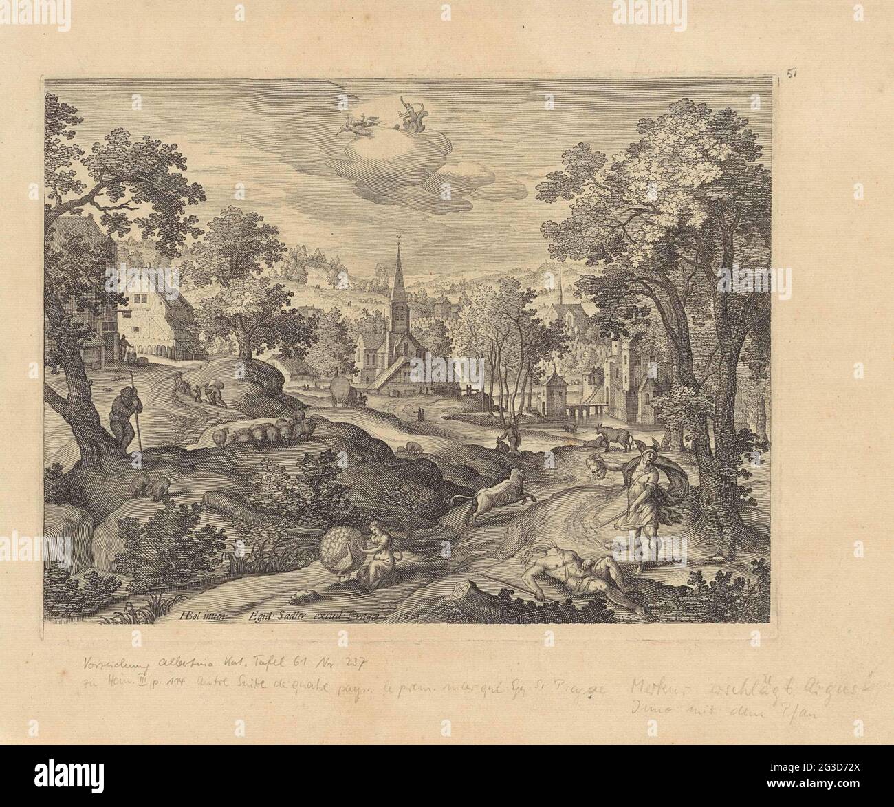 Landscape with Mercury and Argus; Landscapes with stories from Ovid ...