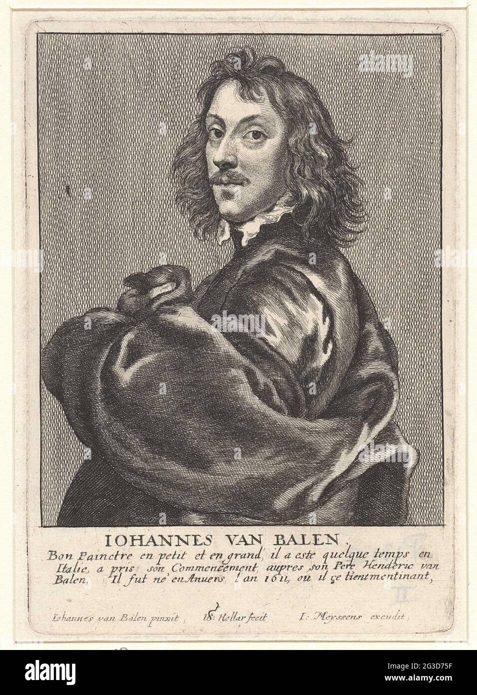 Portrait of Jan van Balen; Portraits of artists; Image Divers Hommes ...