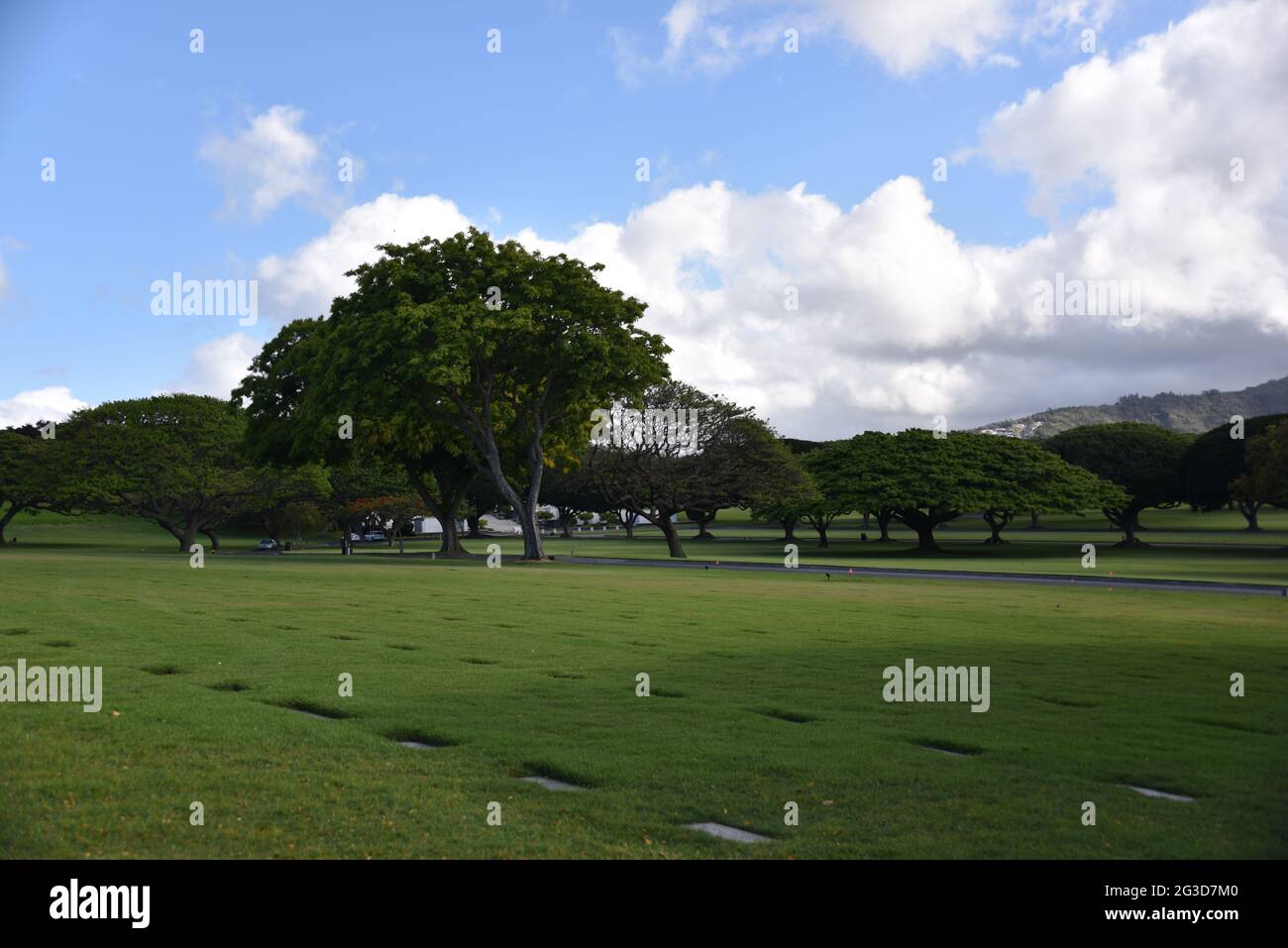 Oahu, HI. U.S.A. 6/5/2021. National Memorial Cemetery of the Pacific ...