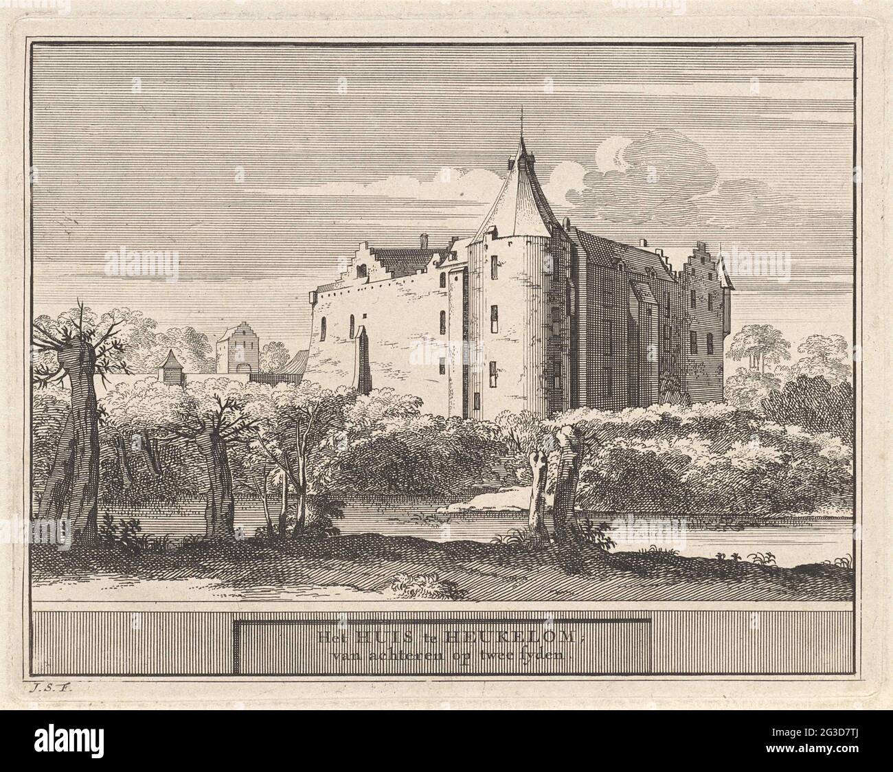 View of the castle in Heukelum; The house in Heukelom; Castles in the ...