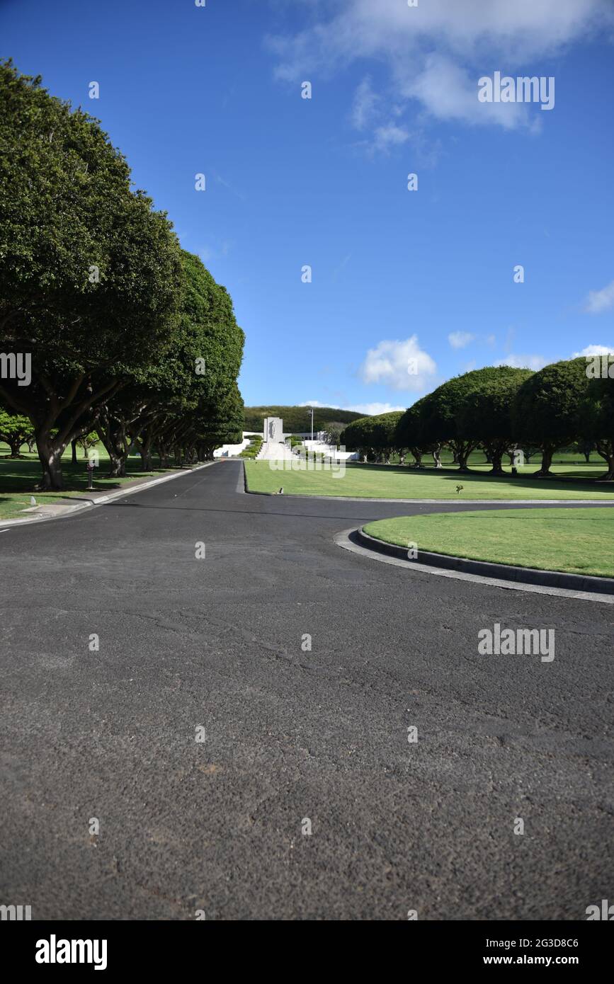 Oahu, HI. U.S.A. 6/5/2021. National Memorial Cemetery of the Pacific ...