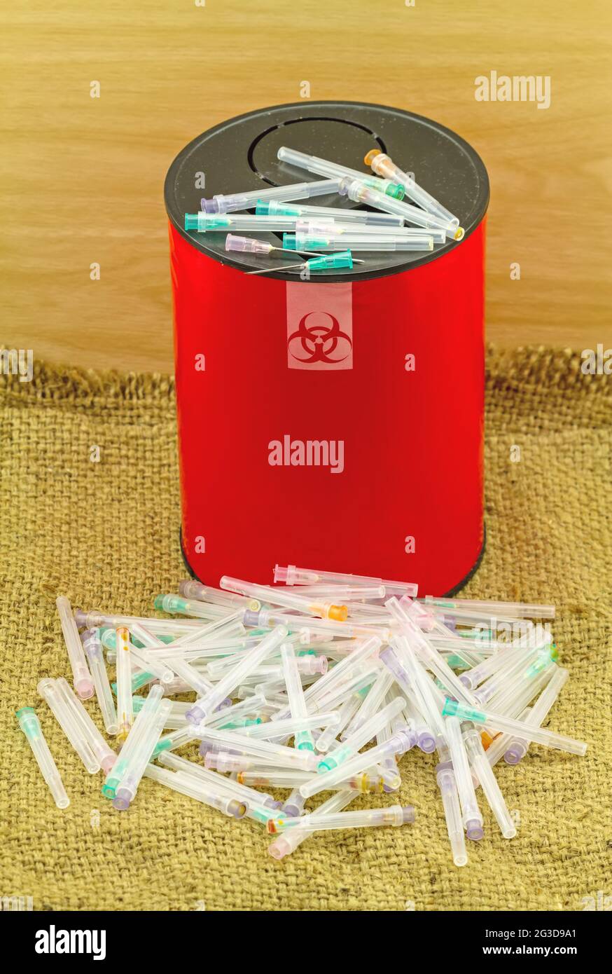 Sharps boxes hi-res stock photography and images - Alamy