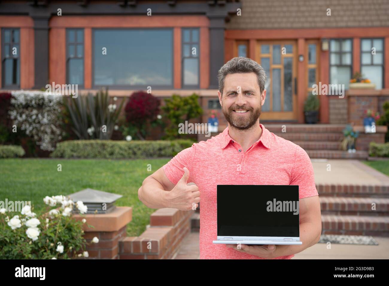 Person Standing Outside Home High Resolution Stock Photography and ...