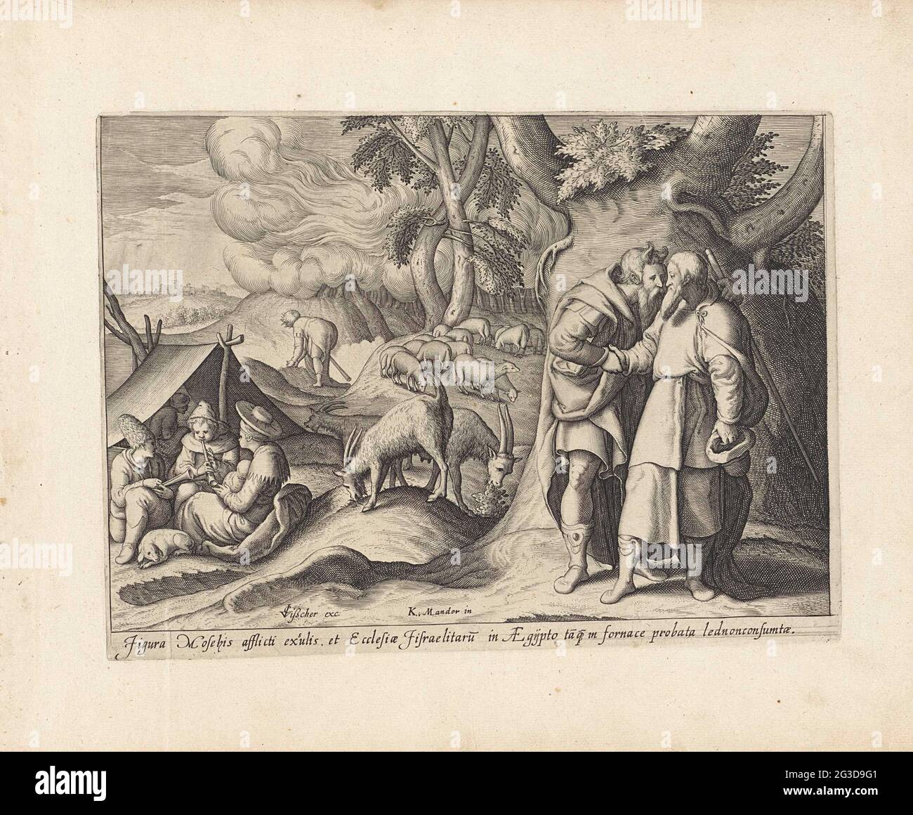 Moses with sheep hi-res stock photography and images - Alamy