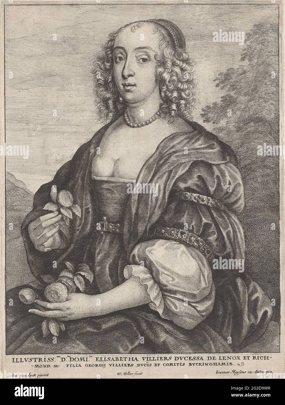 Portrait of Mary Villiers, Duchess of Richmond and Lennox; Portraits to ...