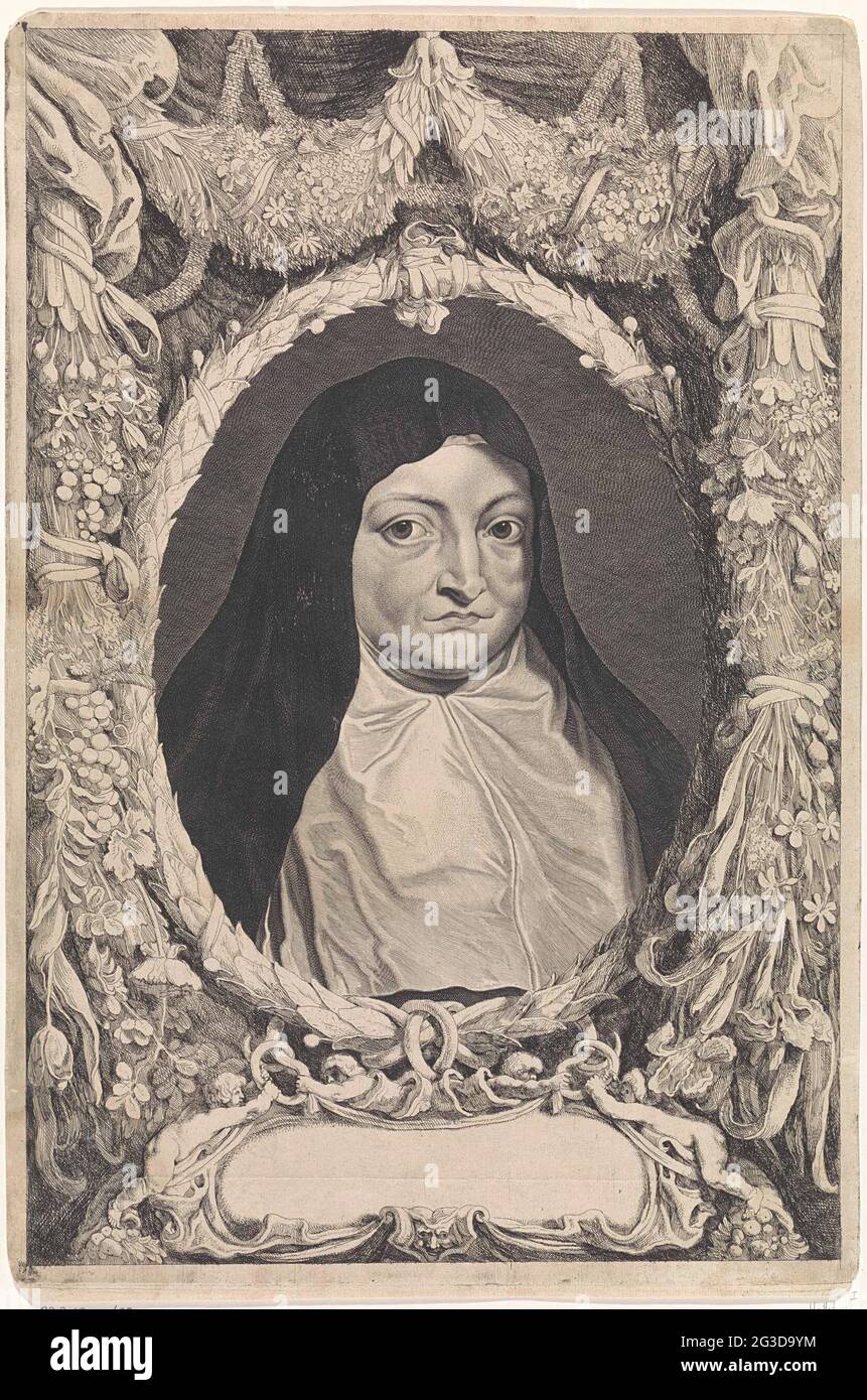 Portrait of Isabella Clara Eugenia, Infante of Spain; Ferdinandus II ...