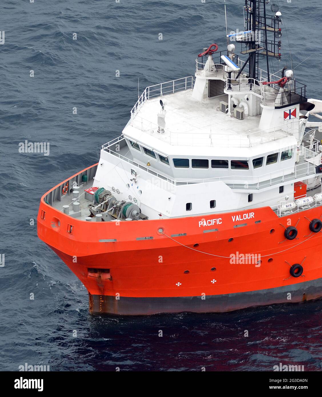 Offshore vessel aerial hi-res stock photography and images - Alamy