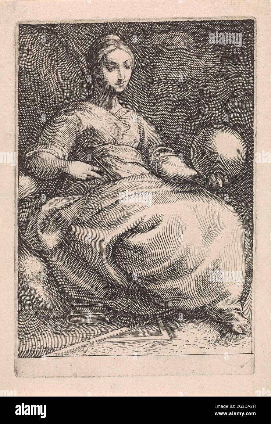 Seated erato holds hi-res stock photography and images - Alamy