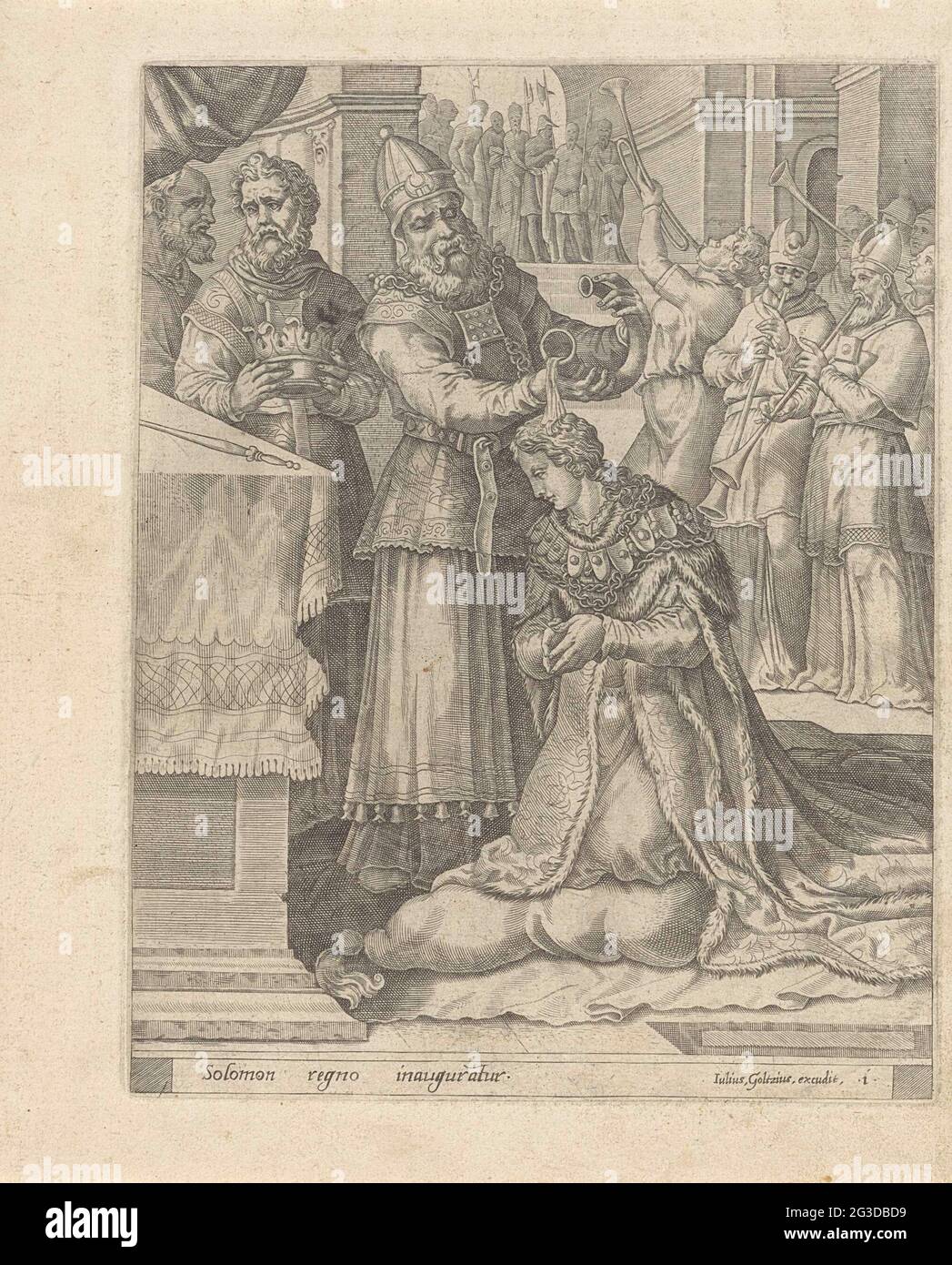 Solomon anointed king hi-res stock photography and images - Alamy