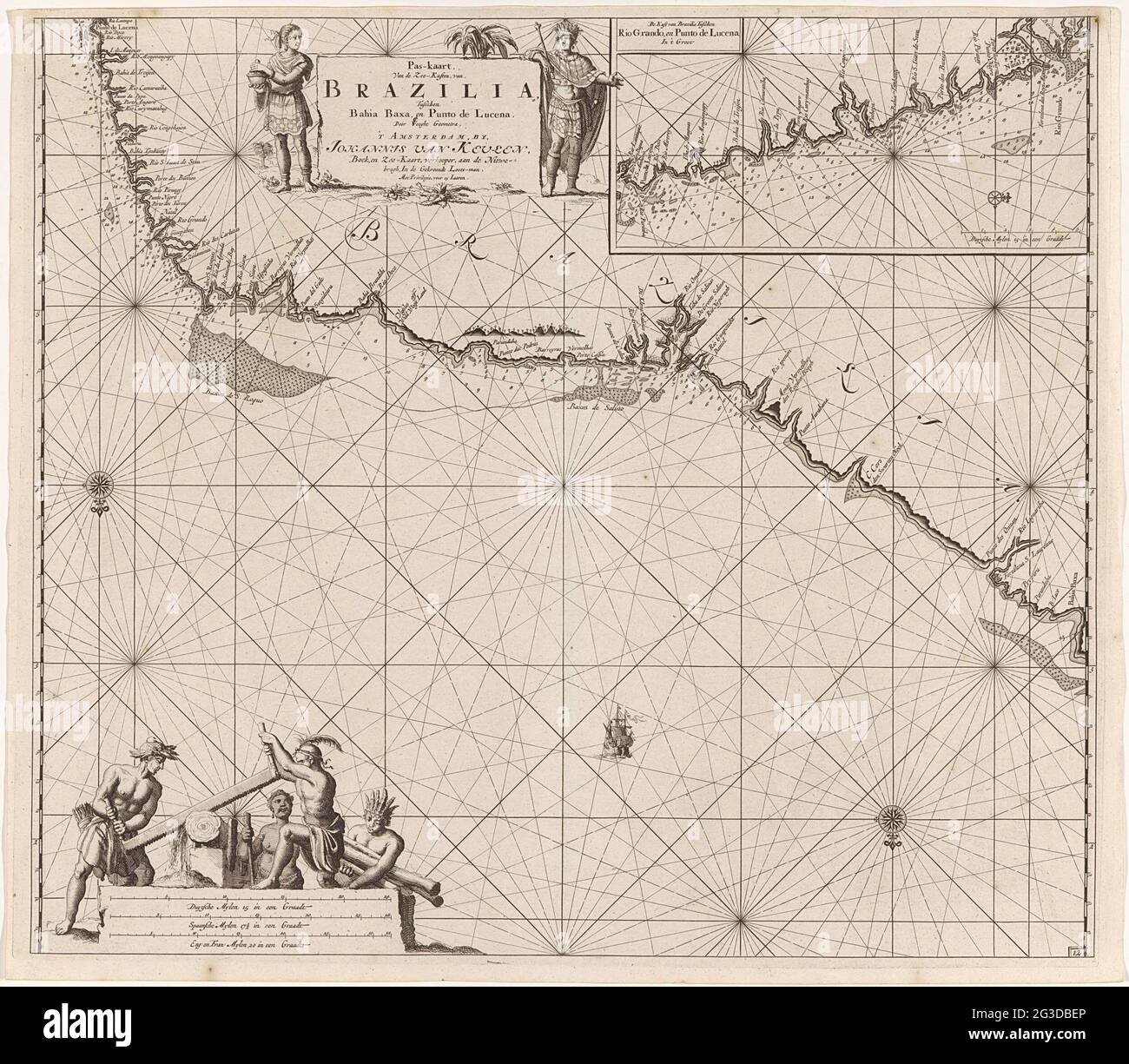 Map of lucena hi-res stock photography and images - Alamy