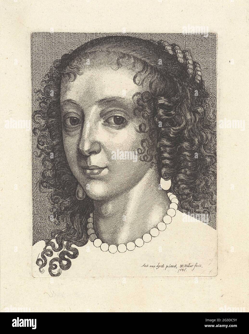 Portrait of Maria Henriëtte Stuart, Princess Royal and Princess of ...