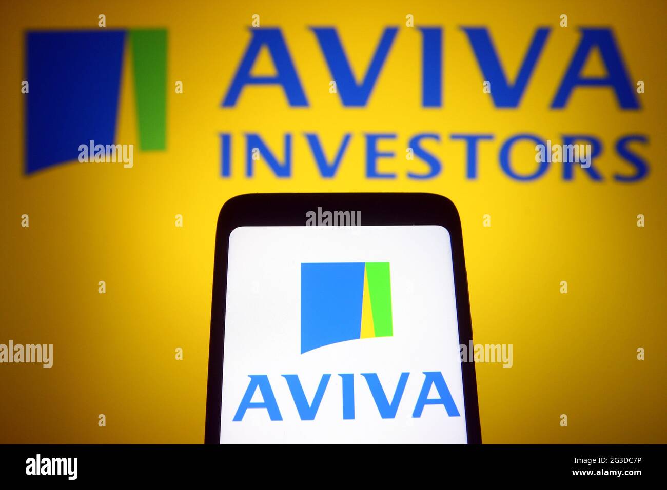 Aviva investors logo hi-res stock photography and images - Alamy