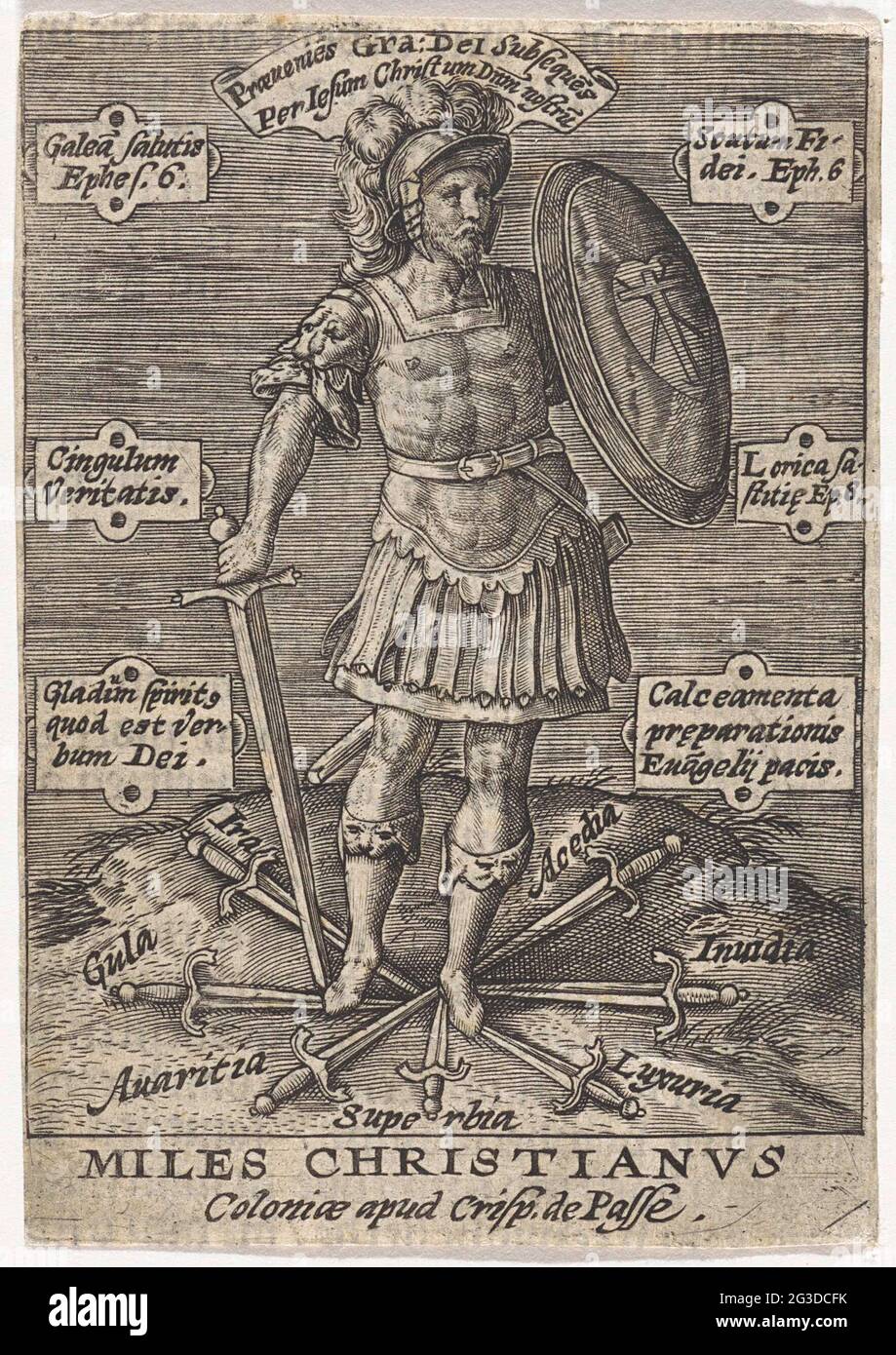 The Christian Knight; Miles Christianvs. Allegorical performance with ...