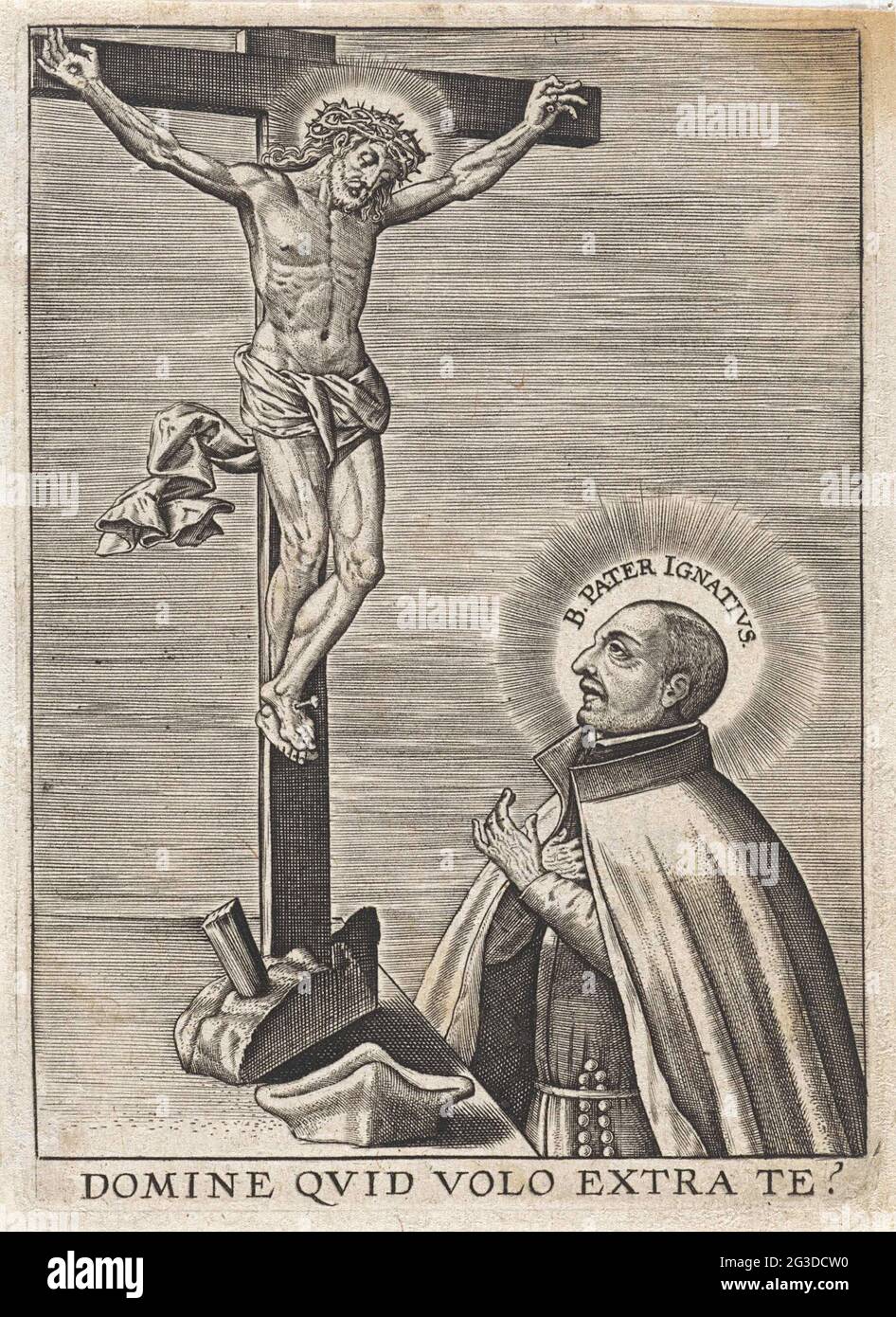 Ignatius of Loyola in worship. Saint Ignatius of Loyola in worship for ...