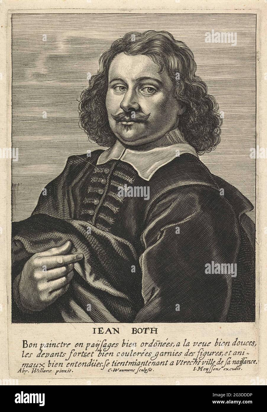 Portrait of the painter Jan Both. Portrait of the painter Jan Both. In ...