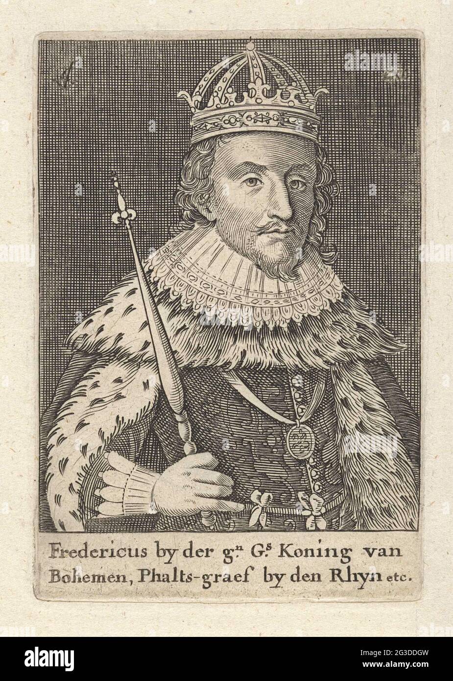 Portrait of Frederik v from the Palatinate Stock Photo - Alamy