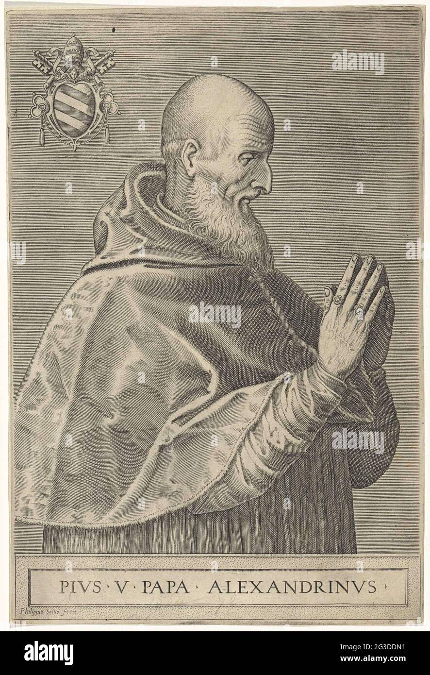 Portrait of the pope pius v hi-res stock photography and images - Alamy