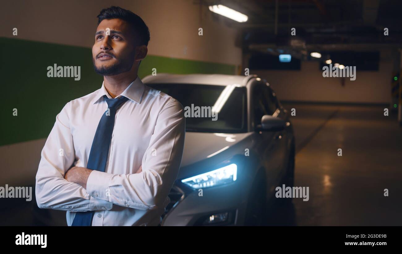 Indian man standing stressed hi-res stock photography and images - Alamy