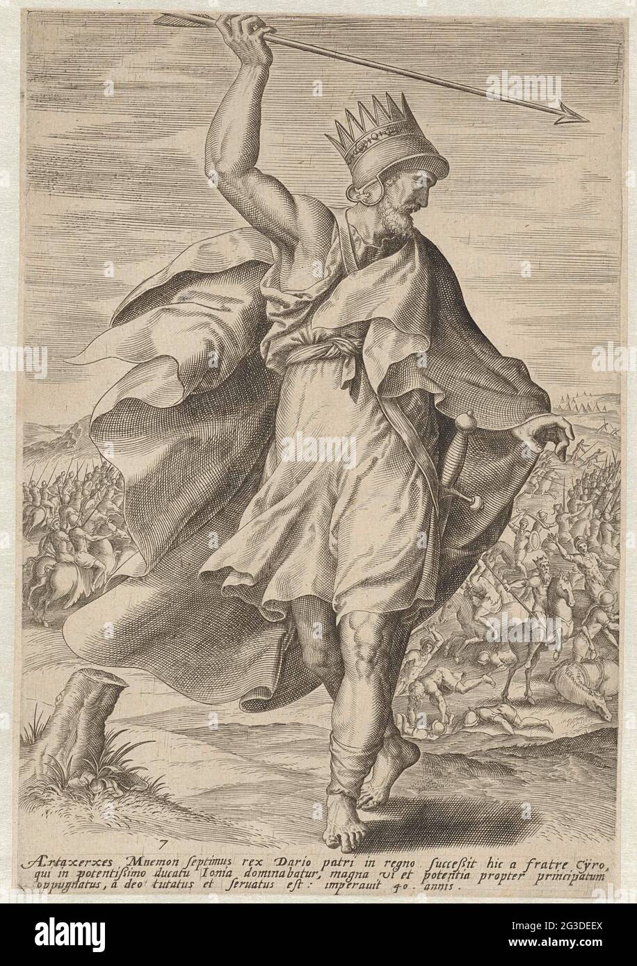 King artaxerxes II; Persian kings; Series Regum Persarum (...). King ...