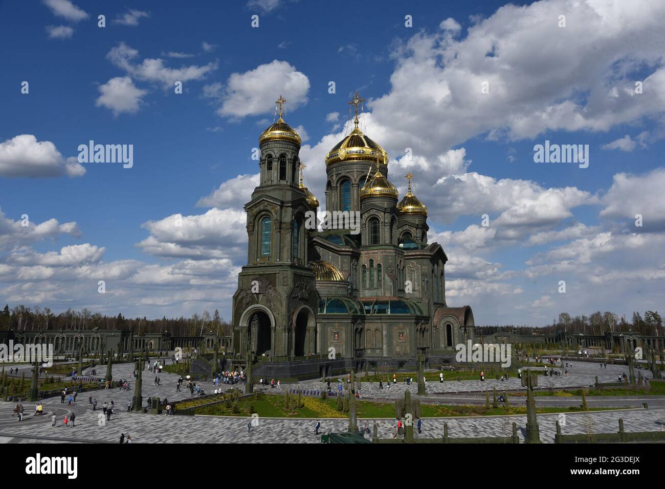 Moskau, Russia. 07th May, 2021. The new Russian military church near ...