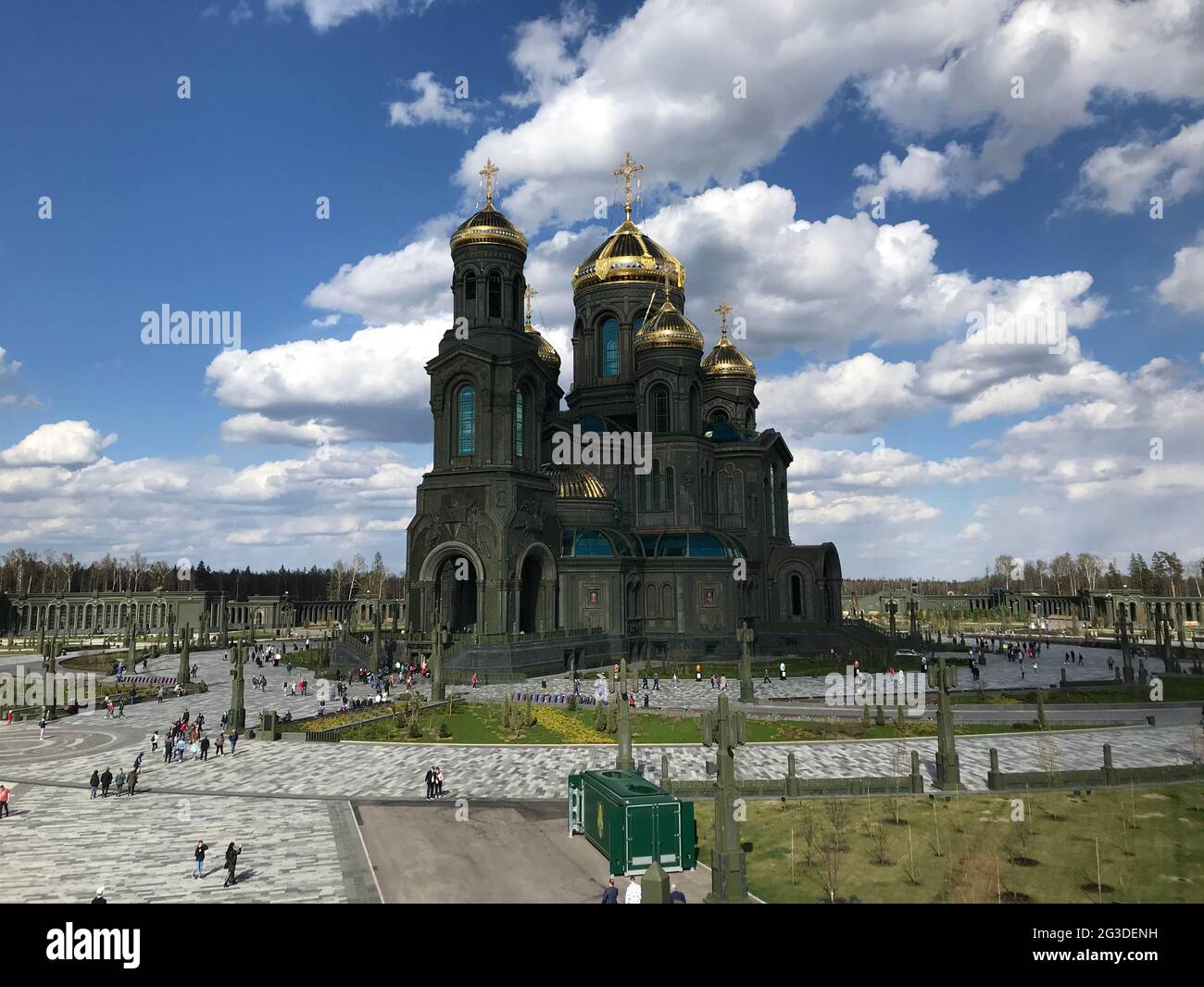 Moskau, Russia. 07th May, 2021. The new Russian military church near ...