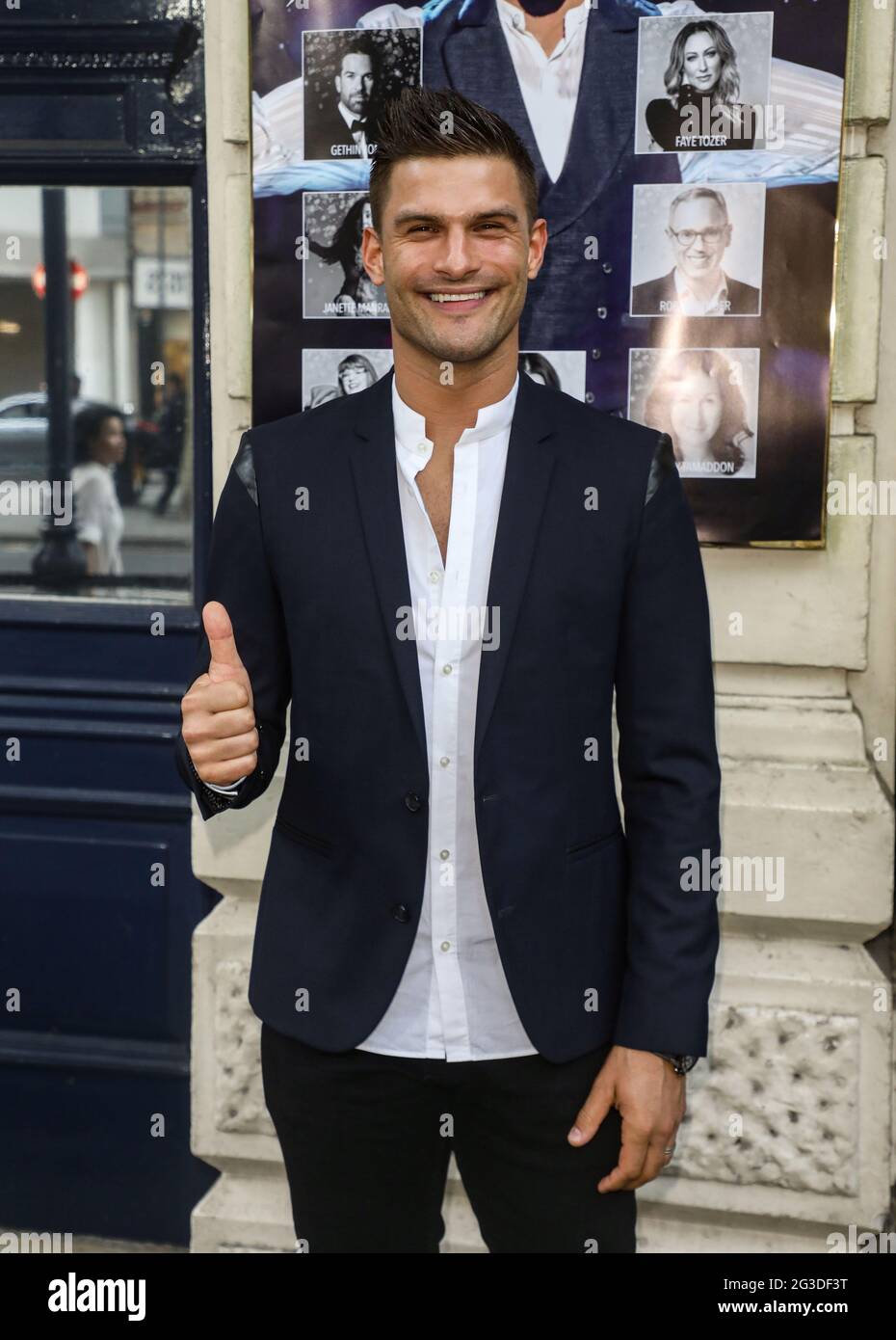 London, UK. 15th June, 2021. Aljaz Skorjanec attends a gala Performance ...