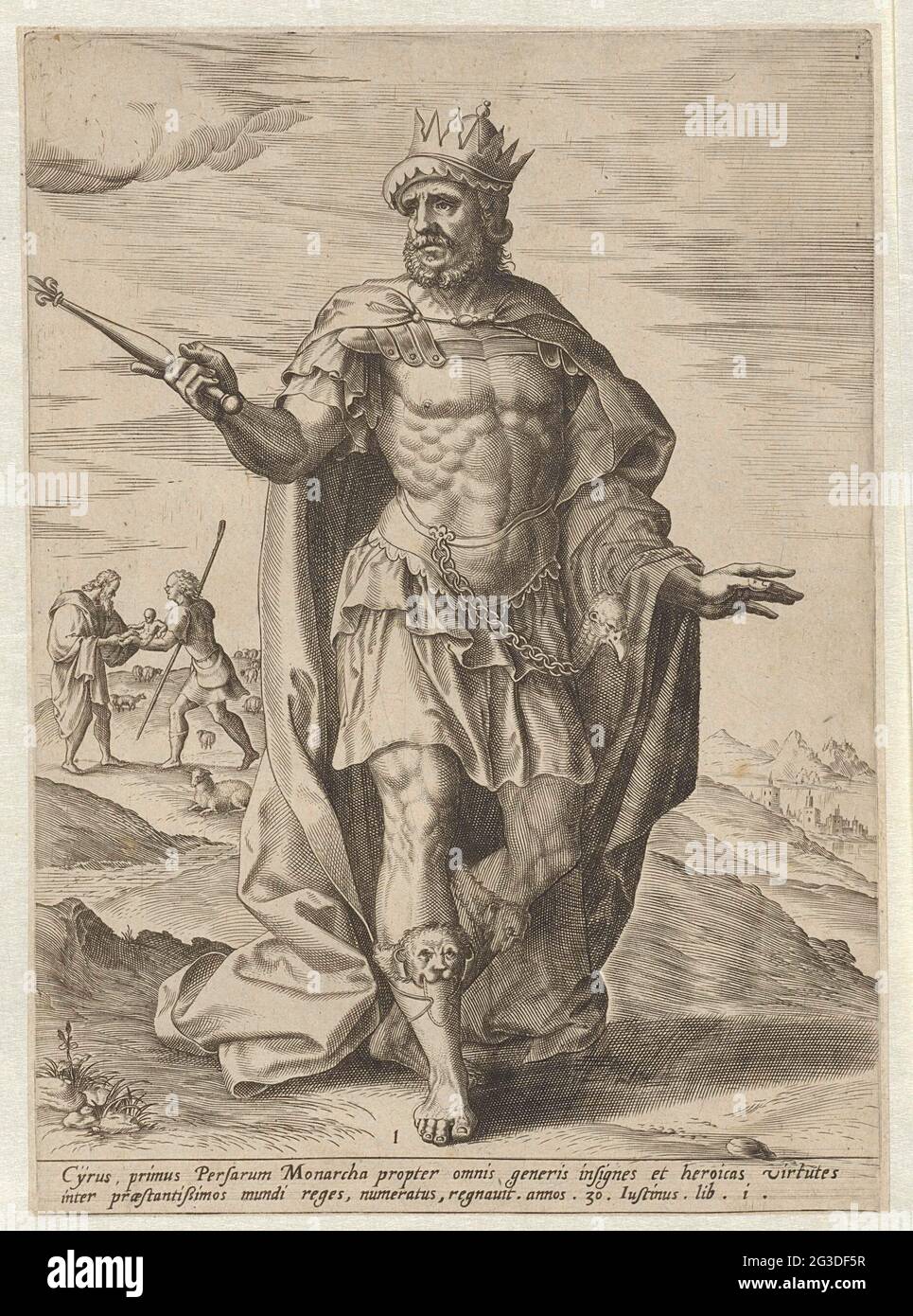 King Cyrus; Persian kings; Series Regum Persarum (...). King Cyrus of ...