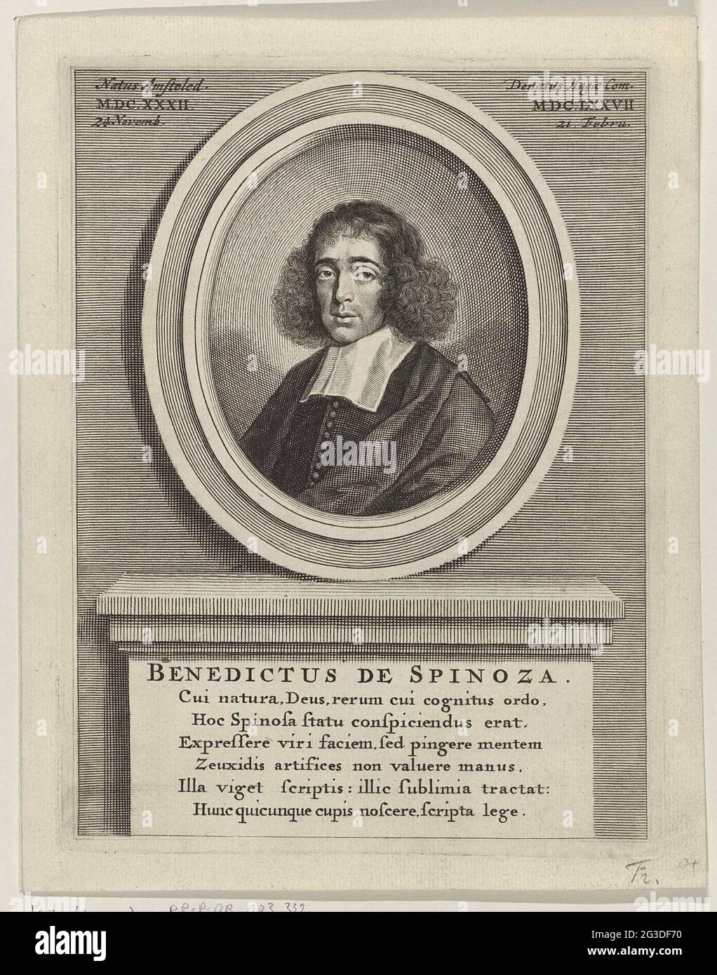 Baruch de spinoza hi-res stock photography and images - Alamy