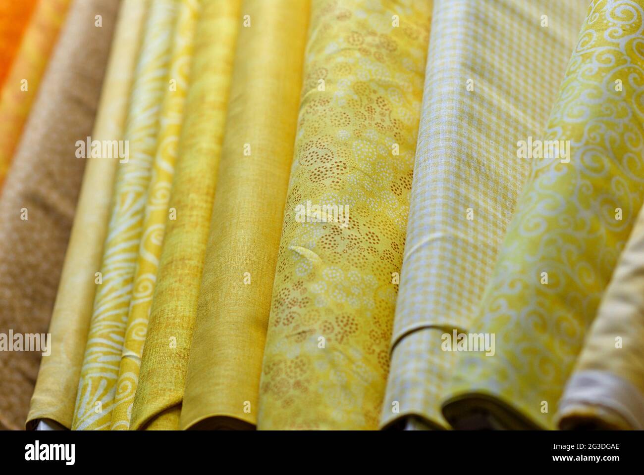 Bolts Of Fabric High Resolution Stock Photography and Images - Alamy