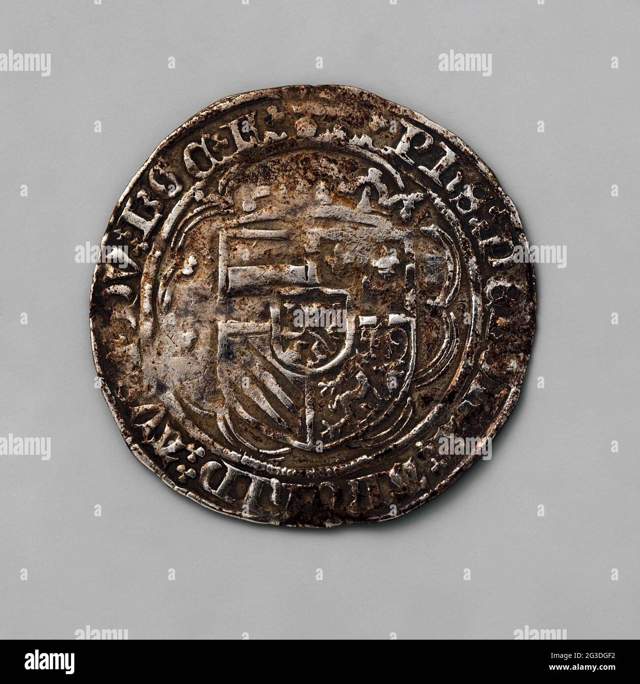Double penny from Flanders from Philips de Schone, 1482-1506; Flanders ...
