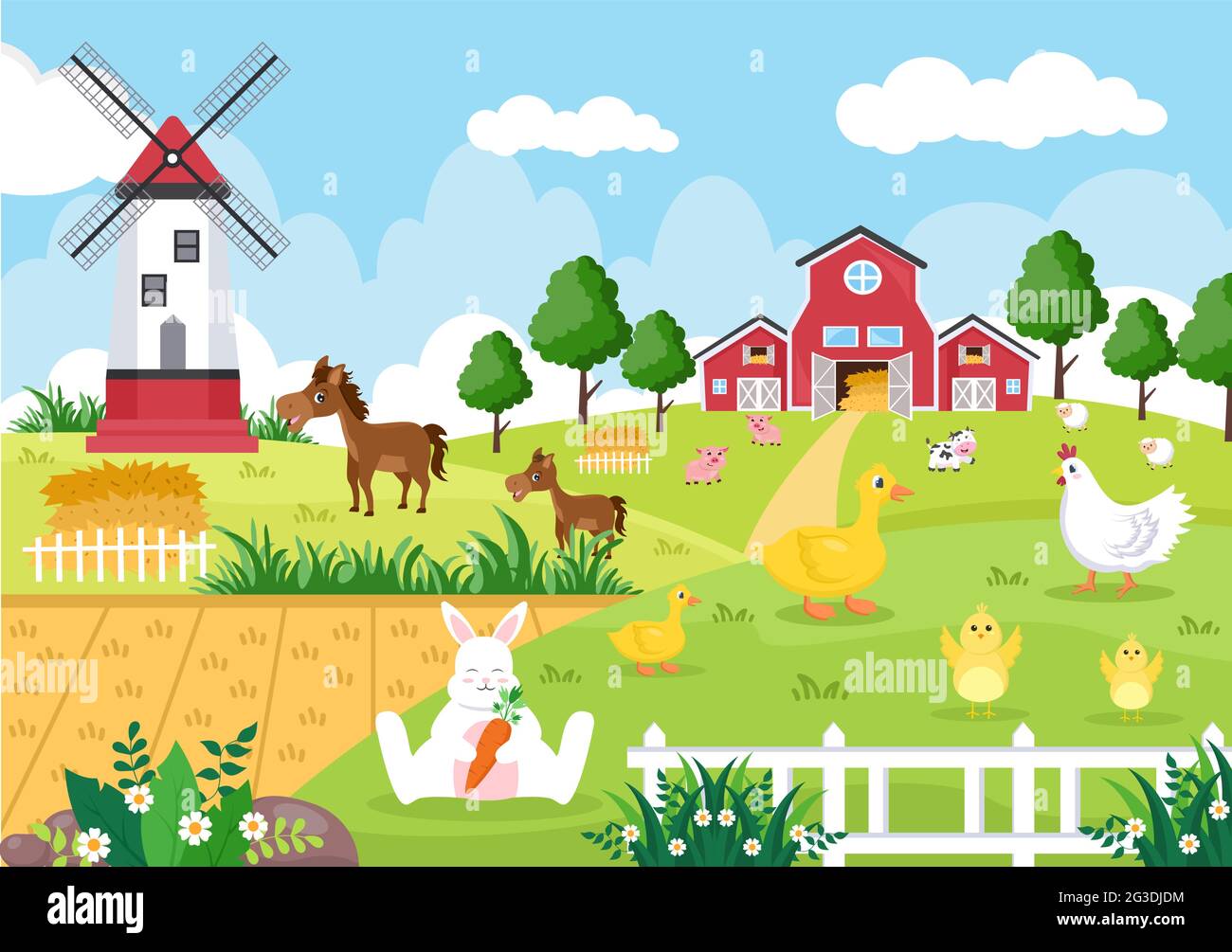 Cute Animated Animals Wallpaper