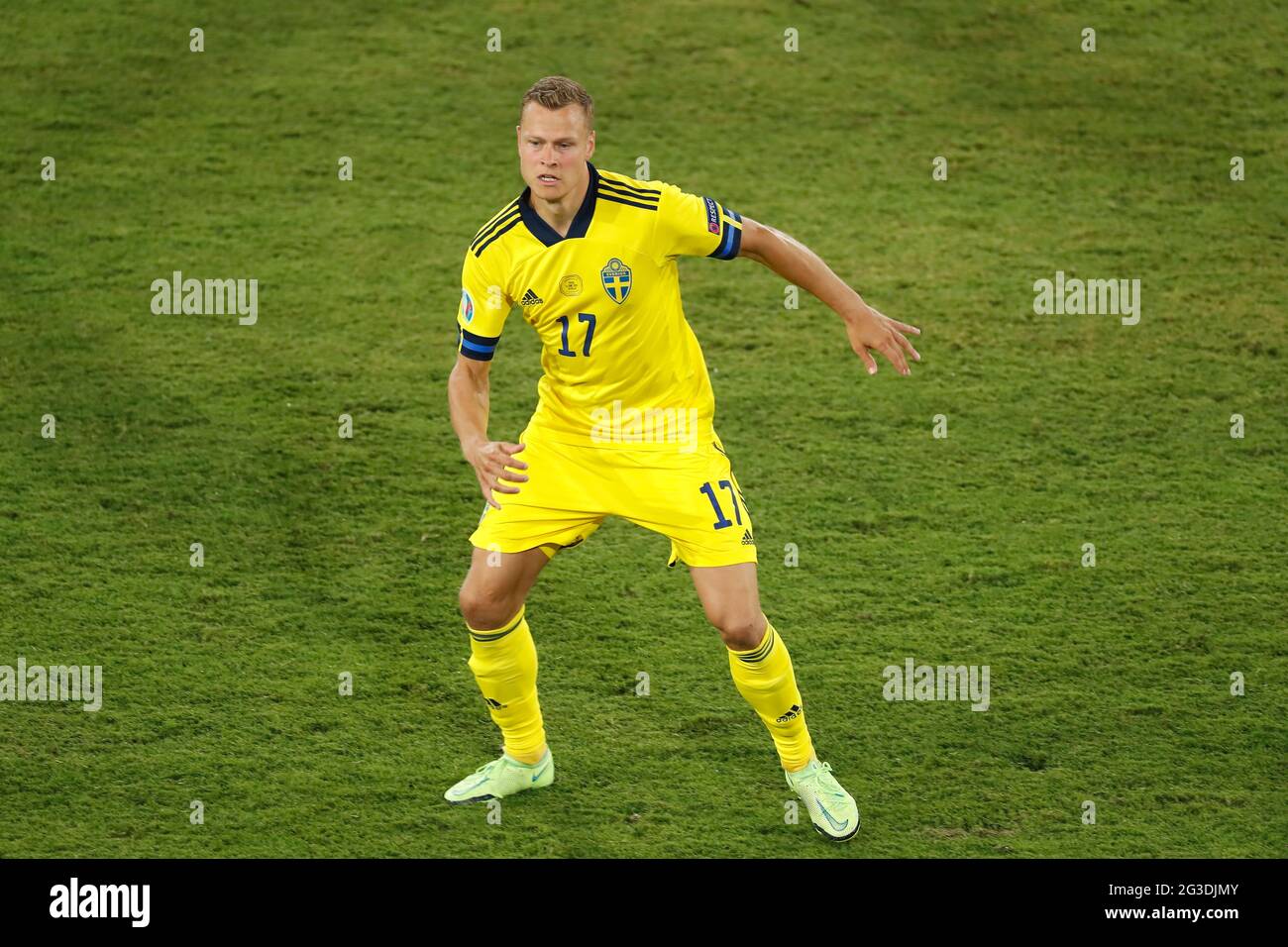 Sevilla, Spain. 14th June, 2021. Viktor Claesson (SWE) Football/Soccer ...