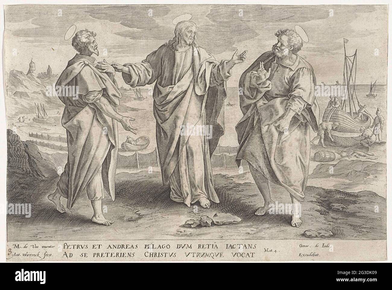 Jesus calling peter and andrew hi-res stock photography and images - Alamy