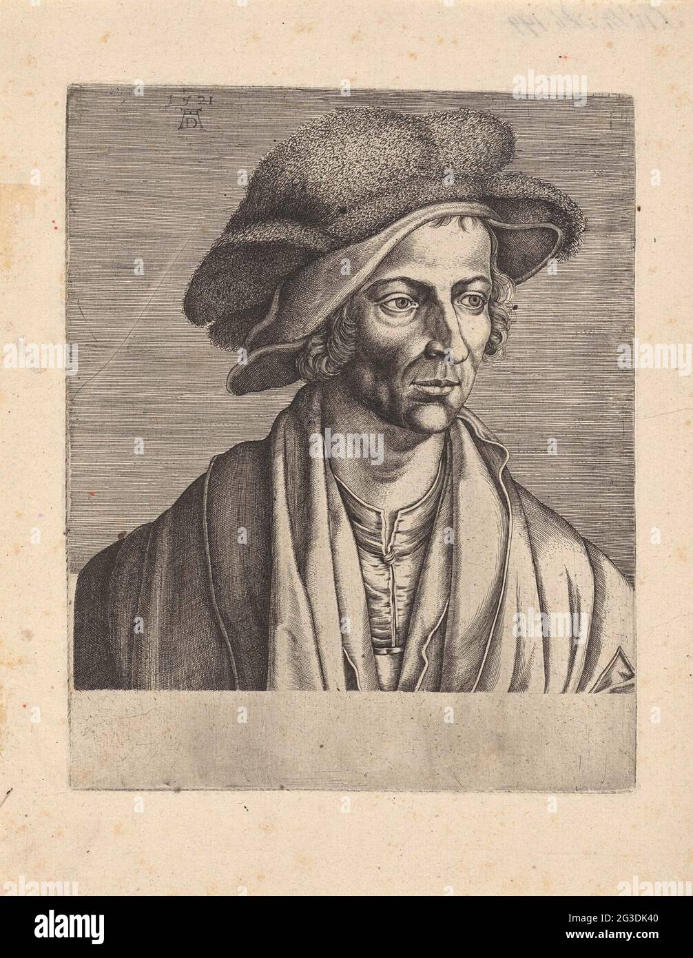 Portrait of Joachim Patinier .. Portrait of the painter Joachim ...
