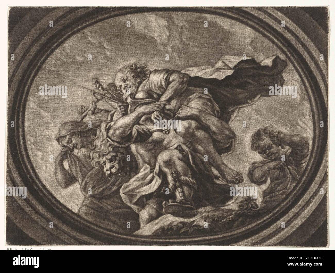 Aeneas flight from Troje. Aeneas along with his father (Anchises) and ...